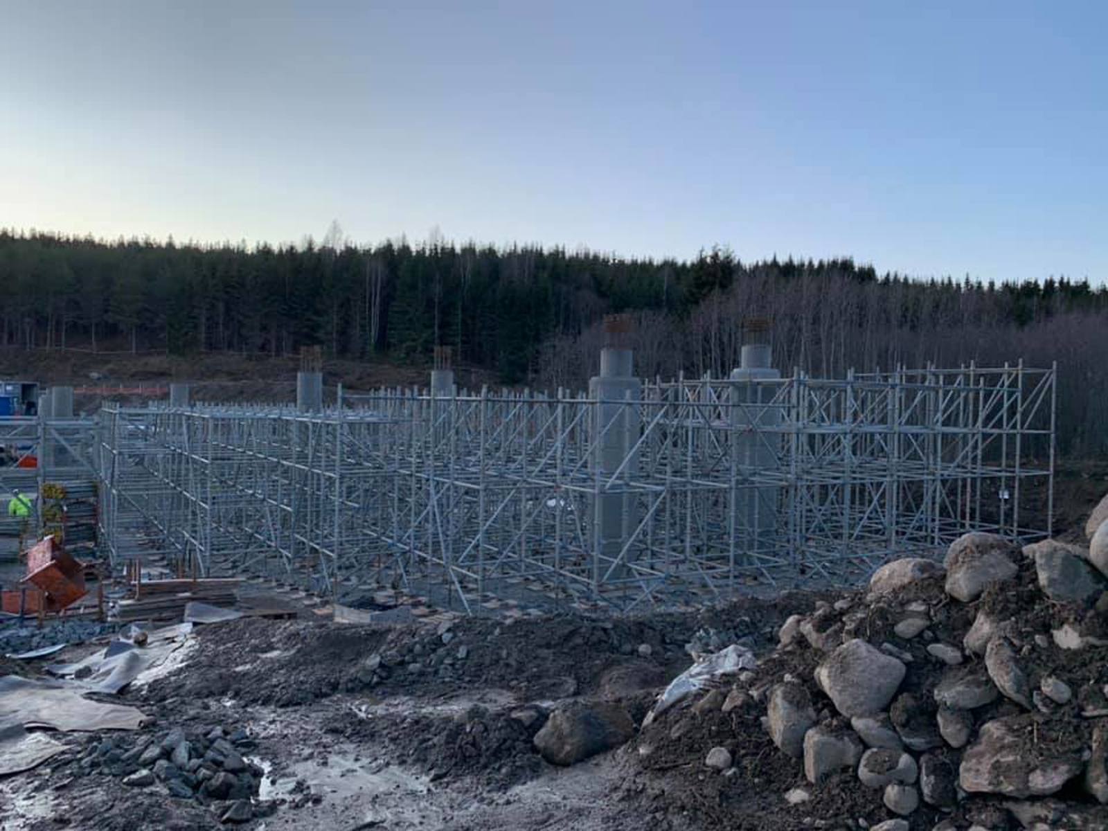 1911 Måsåbekken bru | Anlegg Øst Entreprenør