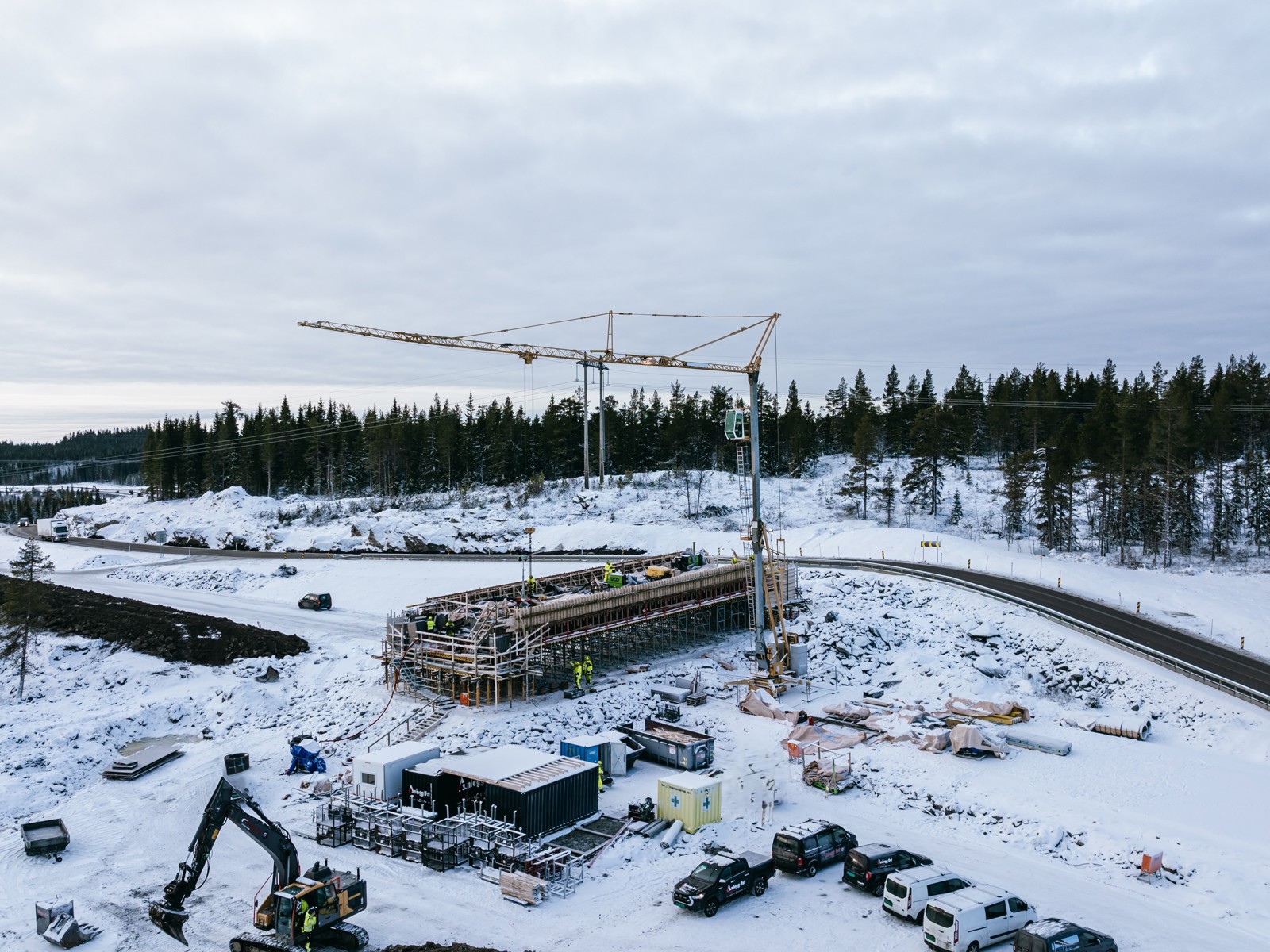 23009 E6 Dal - Minnesund | Anlegg Øst Entreprenør